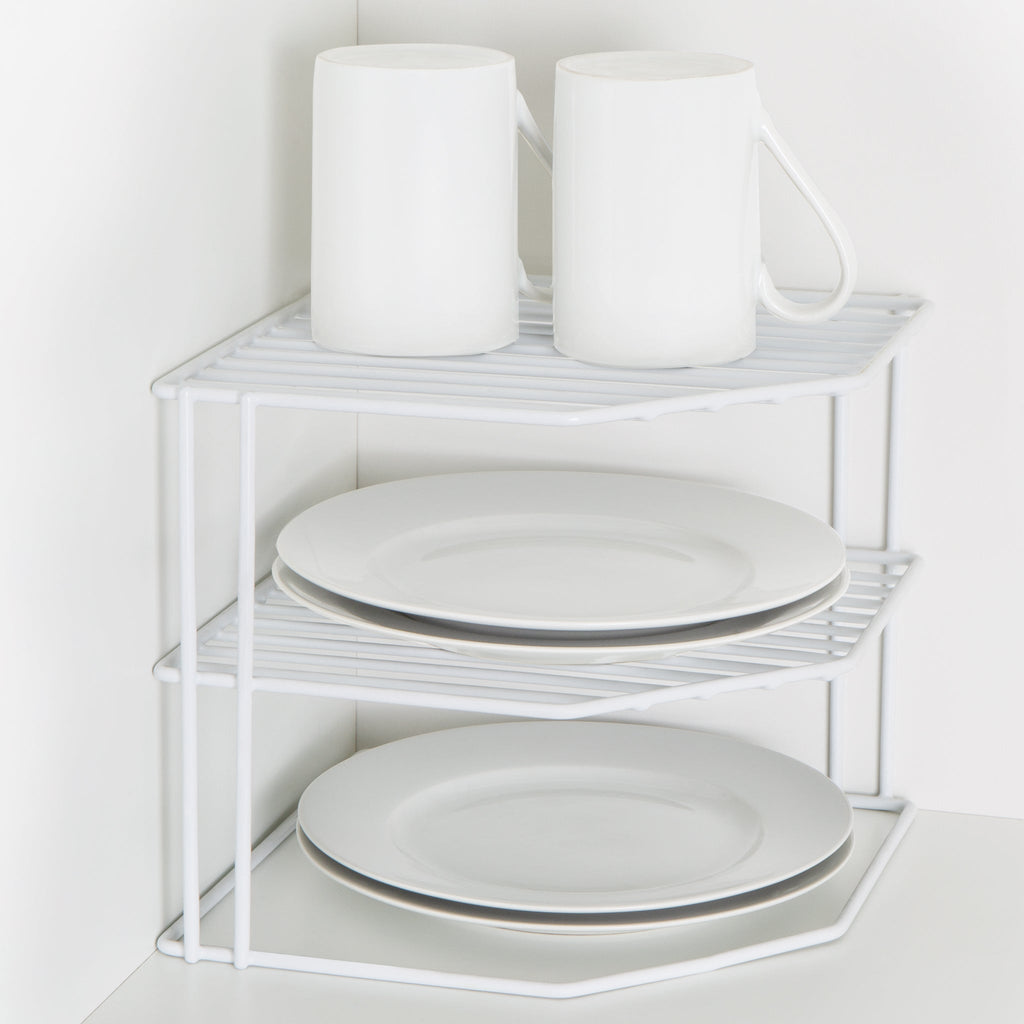 3-Tier Kitchen Corner Shelf Rack | Smart Design® Kitchen