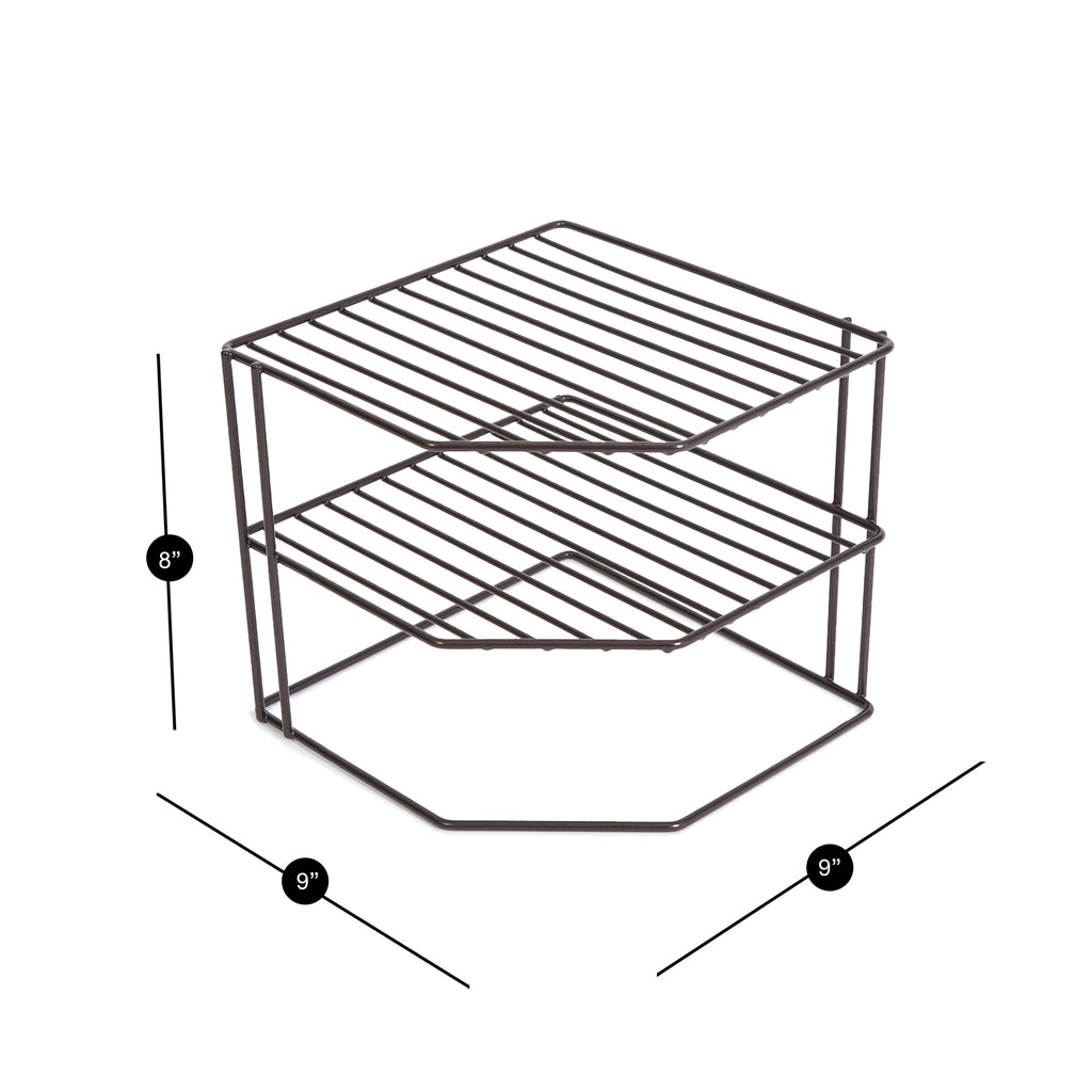 3-Tier Kitchen Corner Shelf Rack | Smart Design® Kitchen