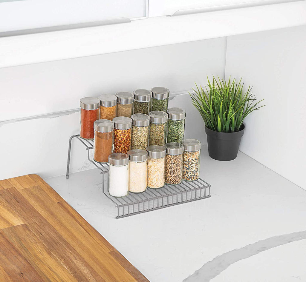 3-Tier Metal Wire Spice Rack | Smart Design® Kitchen