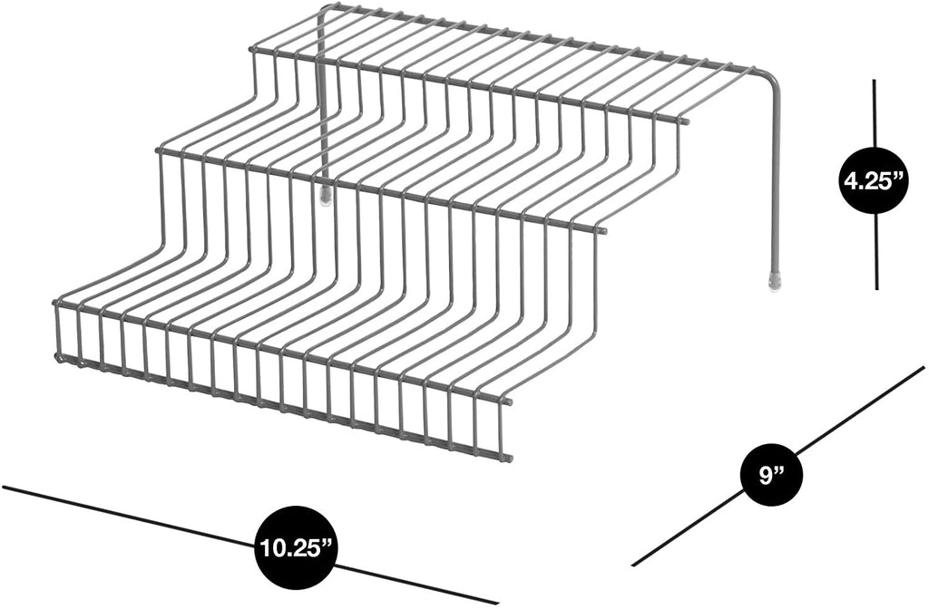 3-Tier Metal Wire Spice Rack | Smart Design® Kitchen