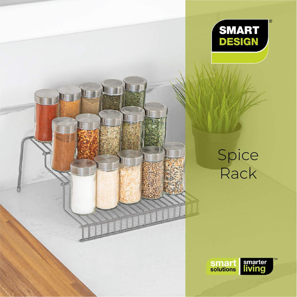 3-Tier Metal Wire Spice Rack | Smart Design® Kitchen