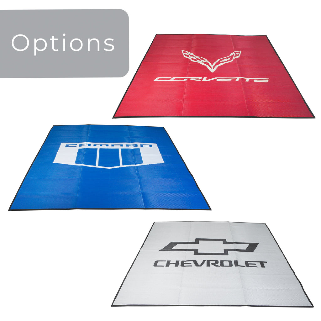 Chevrolet Indoor/Outdoor Mat with Carrying Case | Smart Design® Auto