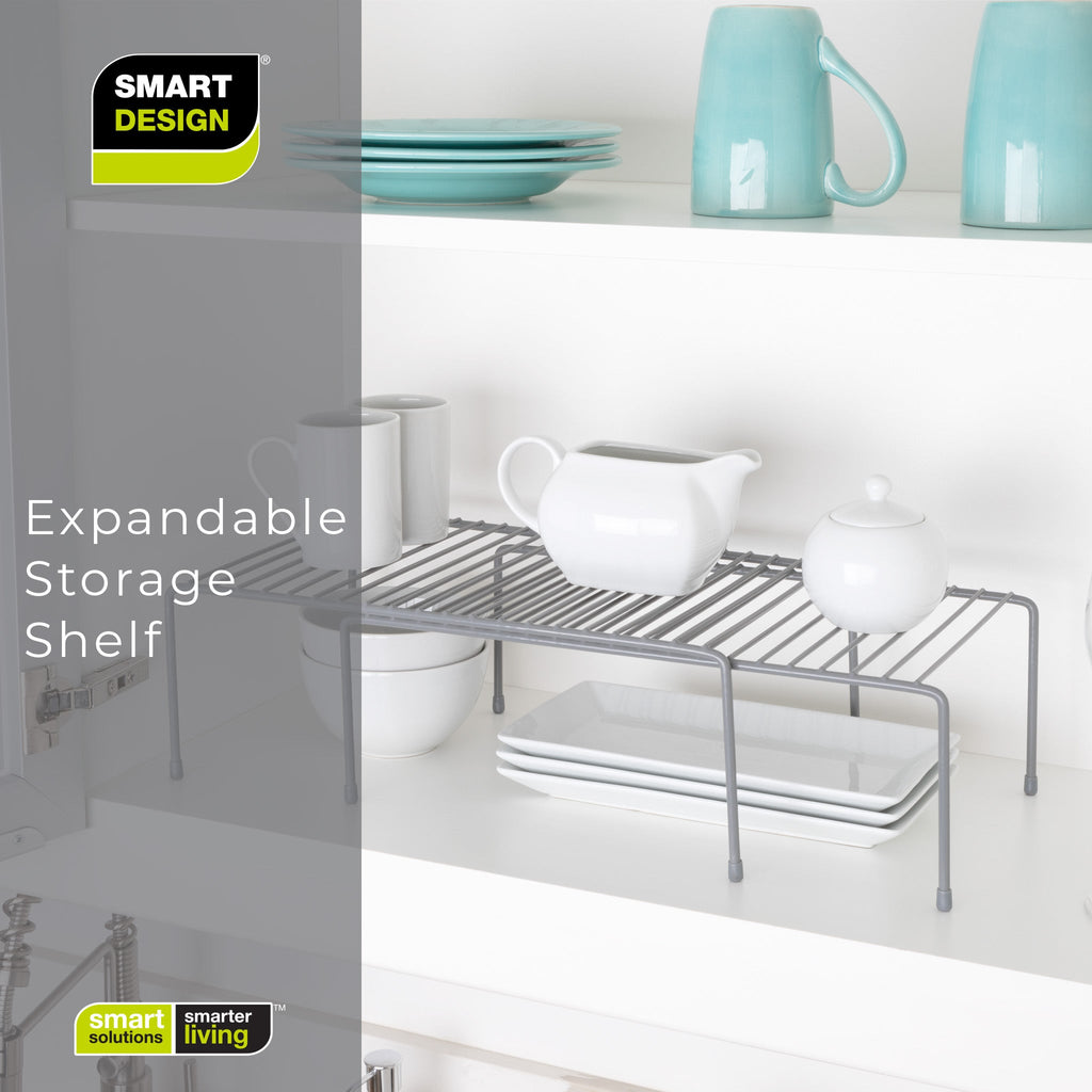 Expandable Cabinet Storage Rack | Smart Design® Kitchen