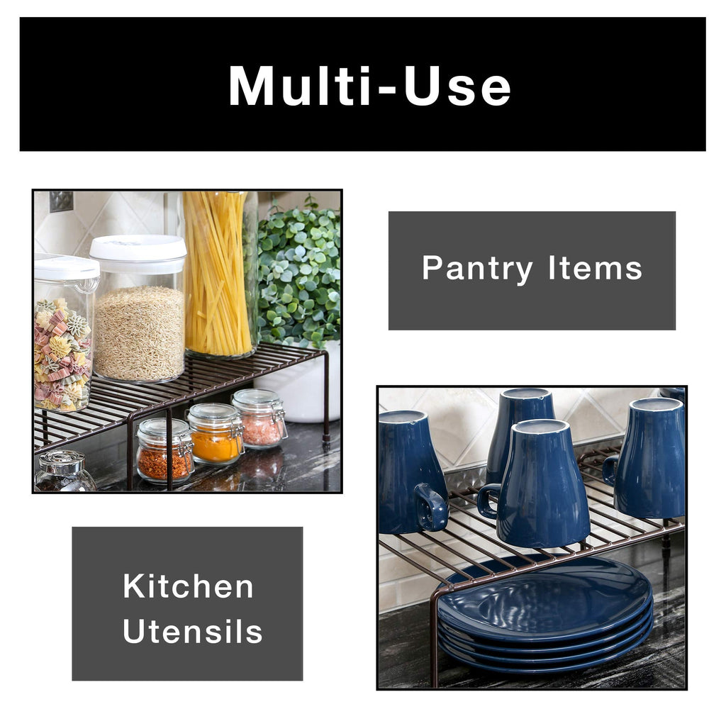 Expandable Cabinet Storage Rack | Smart Design® Kitchen