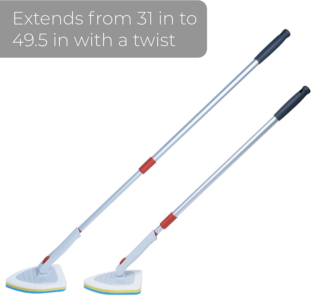 Extendable Tub and Tile Scrubber | Smart Design® Cleaning