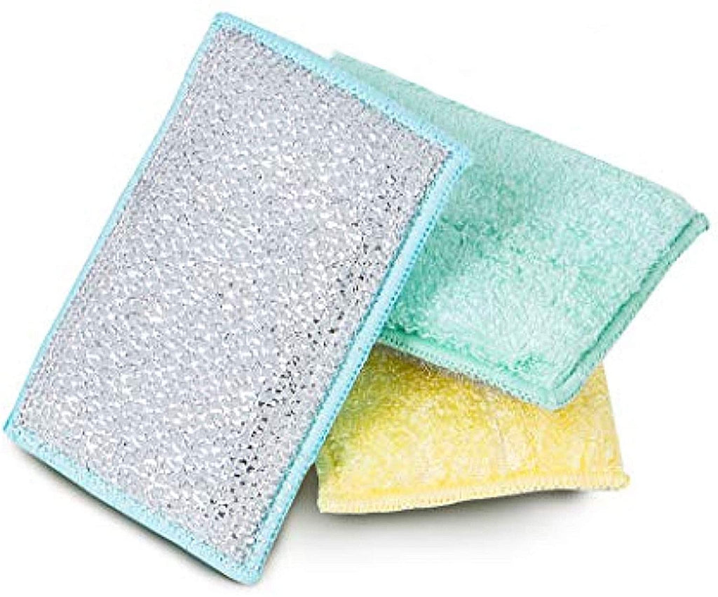 Heavy Duty Scrub Sponge with Odorless Bamboo and Rayon Fiber | Smart ...