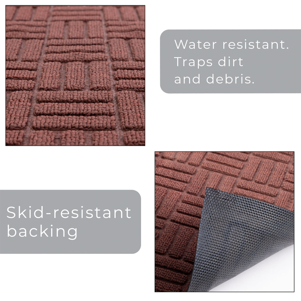 Large All-Weather Door Mat - Maze | Smart Design® Door Mats