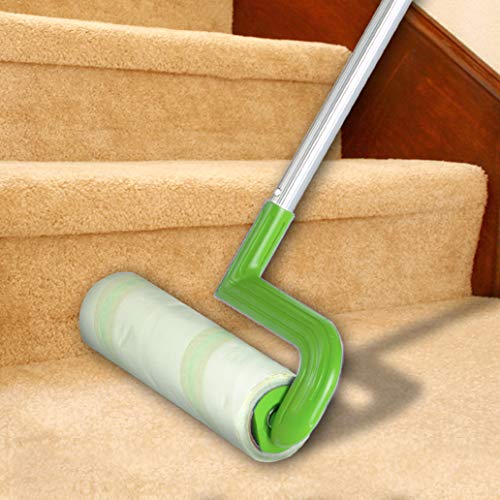 Large Mega Floor Lint Roller with Ergonomic Handle | Smart Design® Laundry