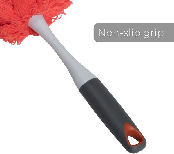 Microfiber Hand Duster - Round | Smart Design® Cleaning