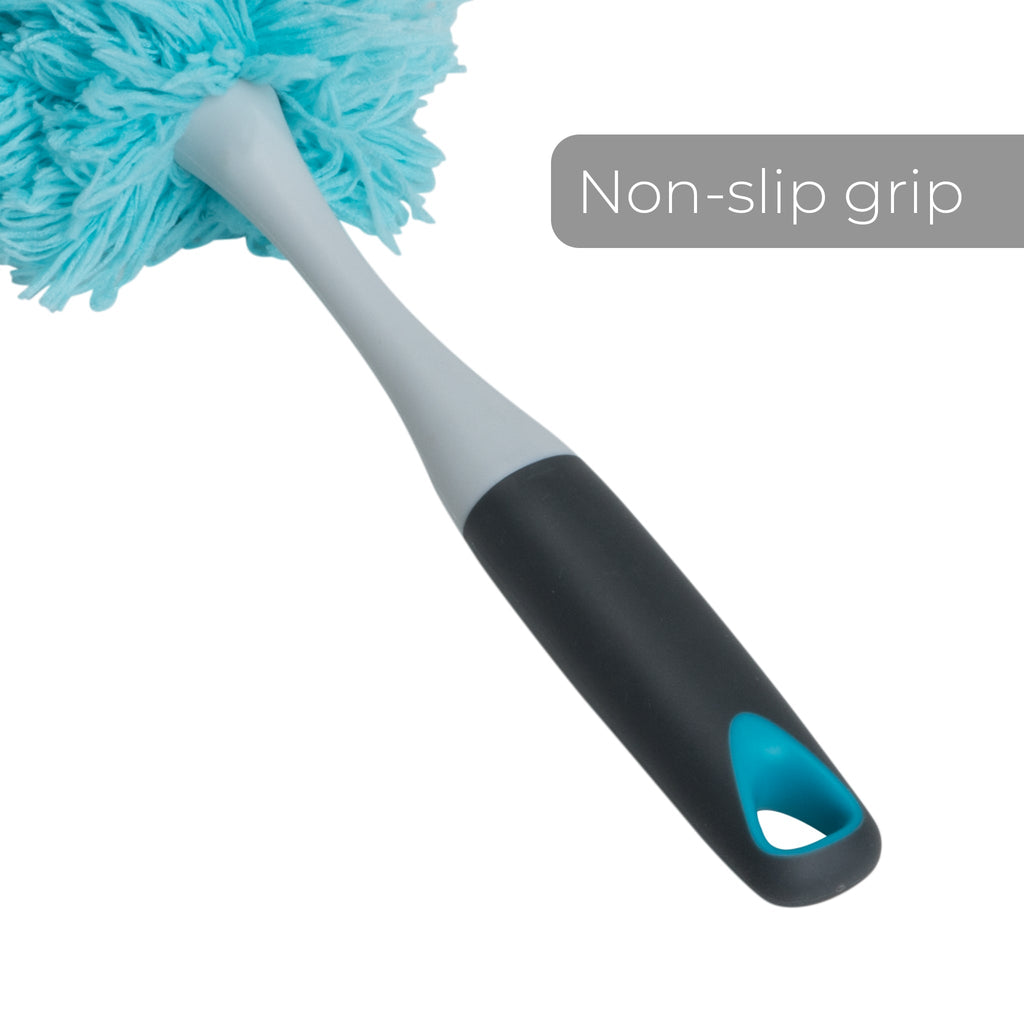 Microfiber Hand Duster - Round | Smart Design® Cleaning