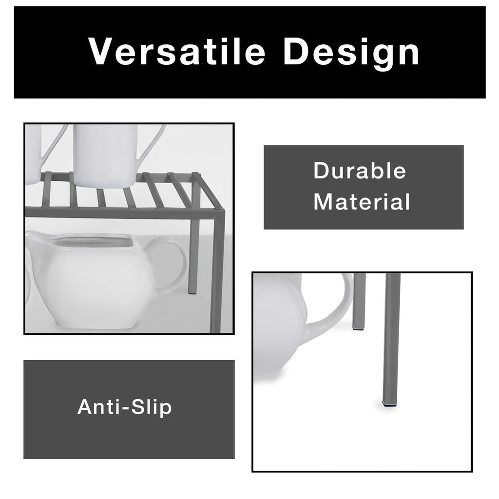 Premium Medium Cabinet Storage Shelf Rack | Smart Design® Kitchen