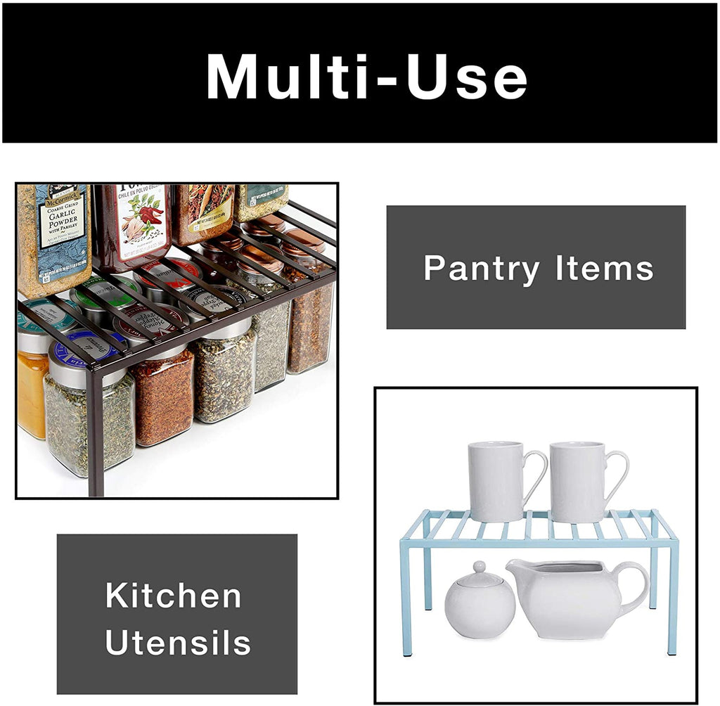 Premium Medium Cabinet Storage Shelf Rack | Smart Design® Kitchen