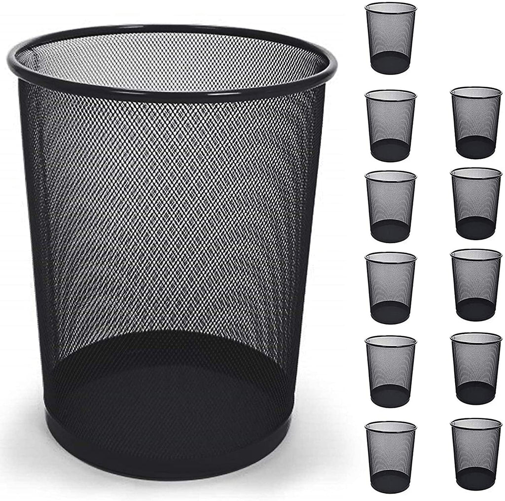 Steel Metal Mesh Waste Basket | Smart Design® Kitchen