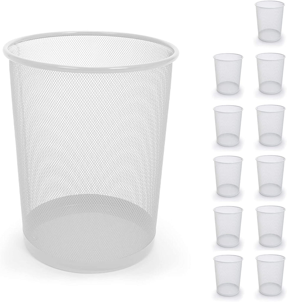 Steel Metal Mesh Waste Basket | Smart Design® Kitchen