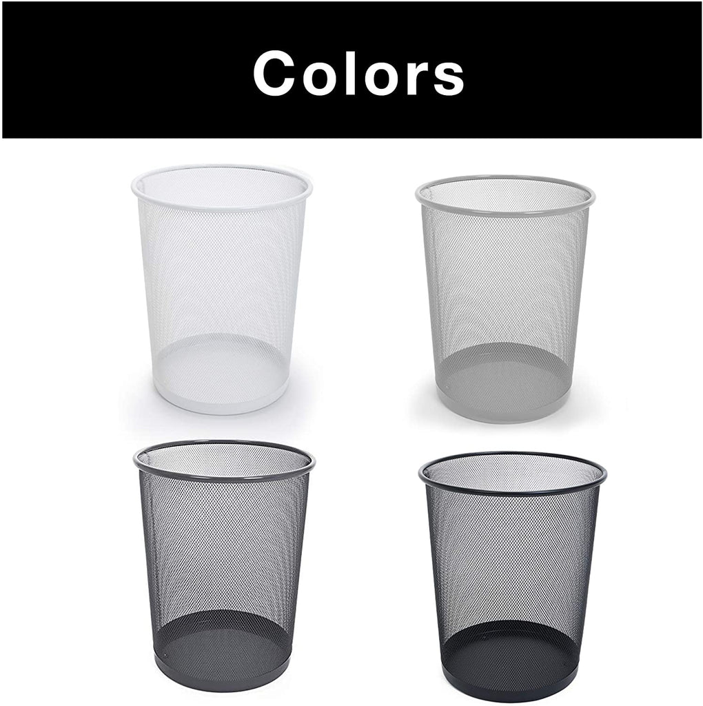 Steel Metal Mesh Waste Basket | Smart Design® Kitchen